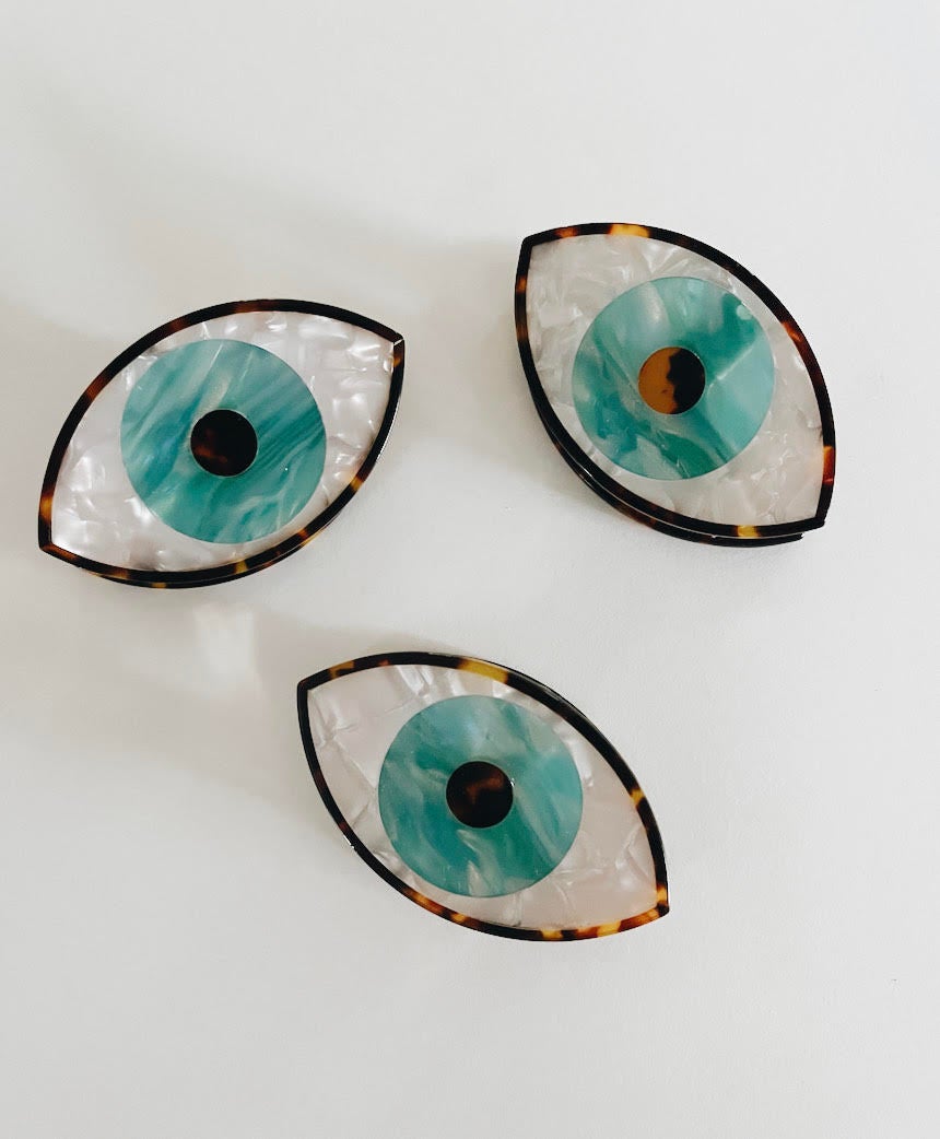 Evil Eye Hair Claw | CKD HOME